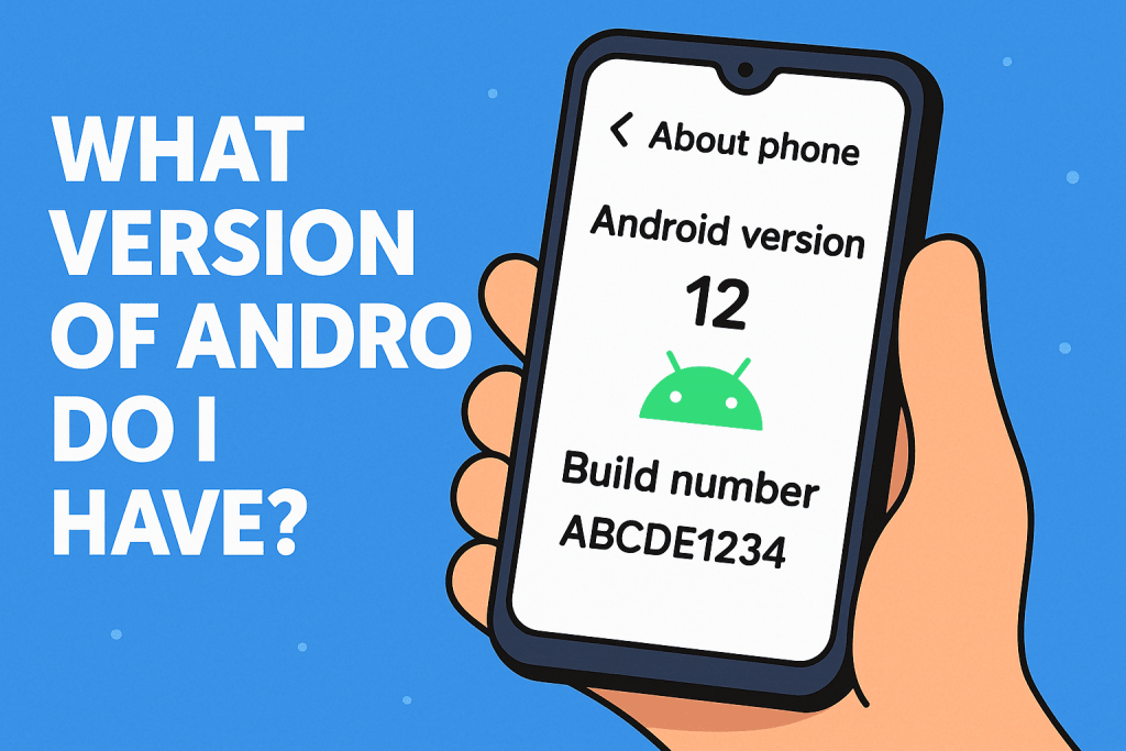 What Version Of Android Do I Have Android Os Guide