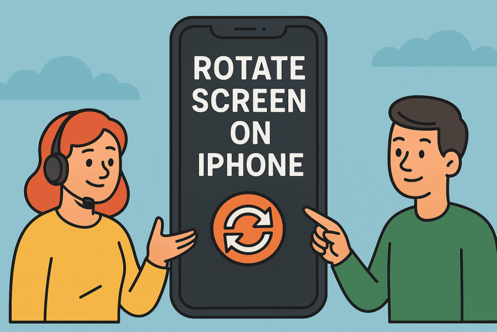 How to Rotate Screen on iPhone (Auto Rotate Guide)