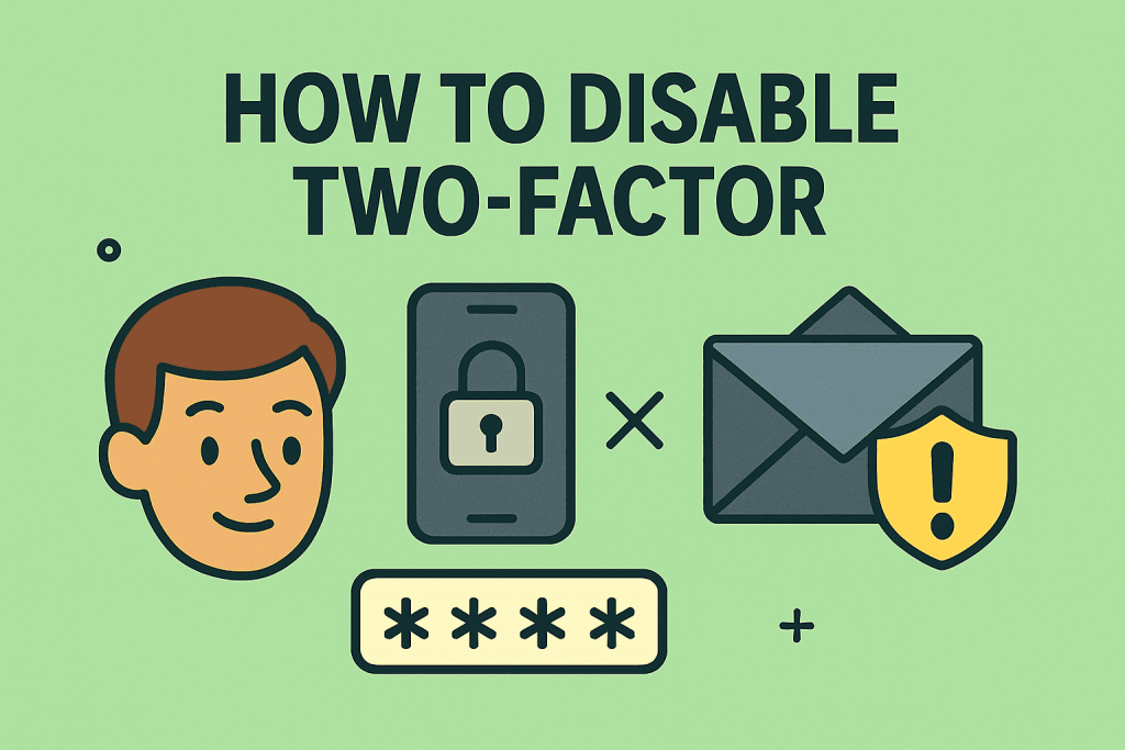 How To Disable Two Factor Authentication Securely