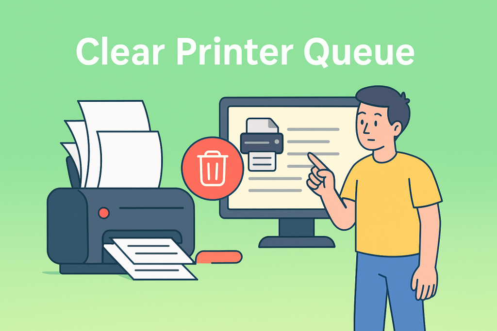 How to Clear Printer Queue | Fix Stuck Print Jobs