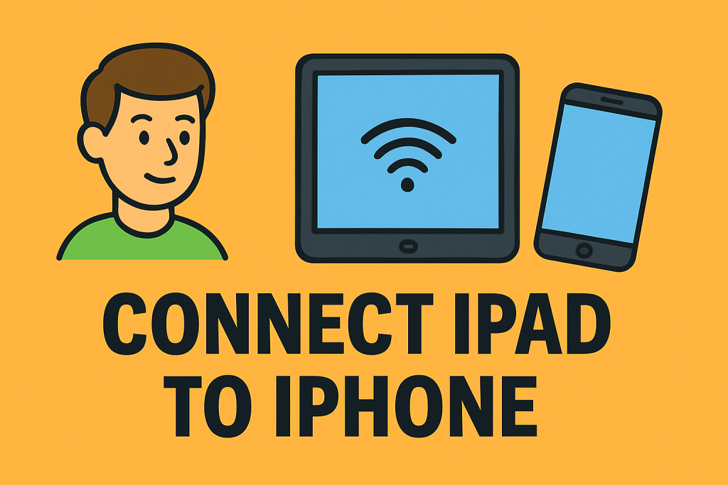 How to Connect iPad to iPhone Easily