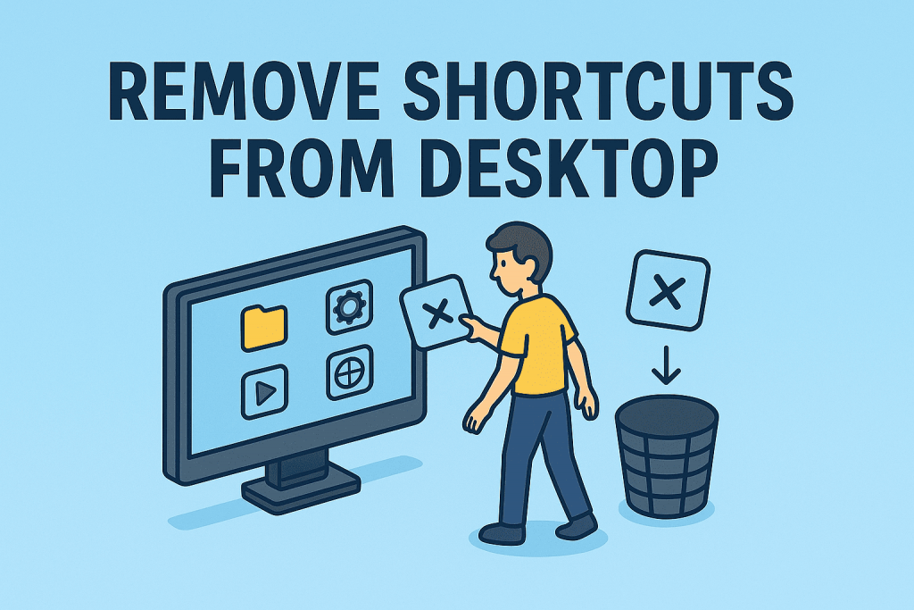 How to Remove Shortcuts from Desktop Easily